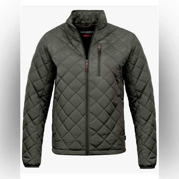 Hawke & Co | Jackets & Coats | Hawke Co Mens Diamond Quilted Jacket ...